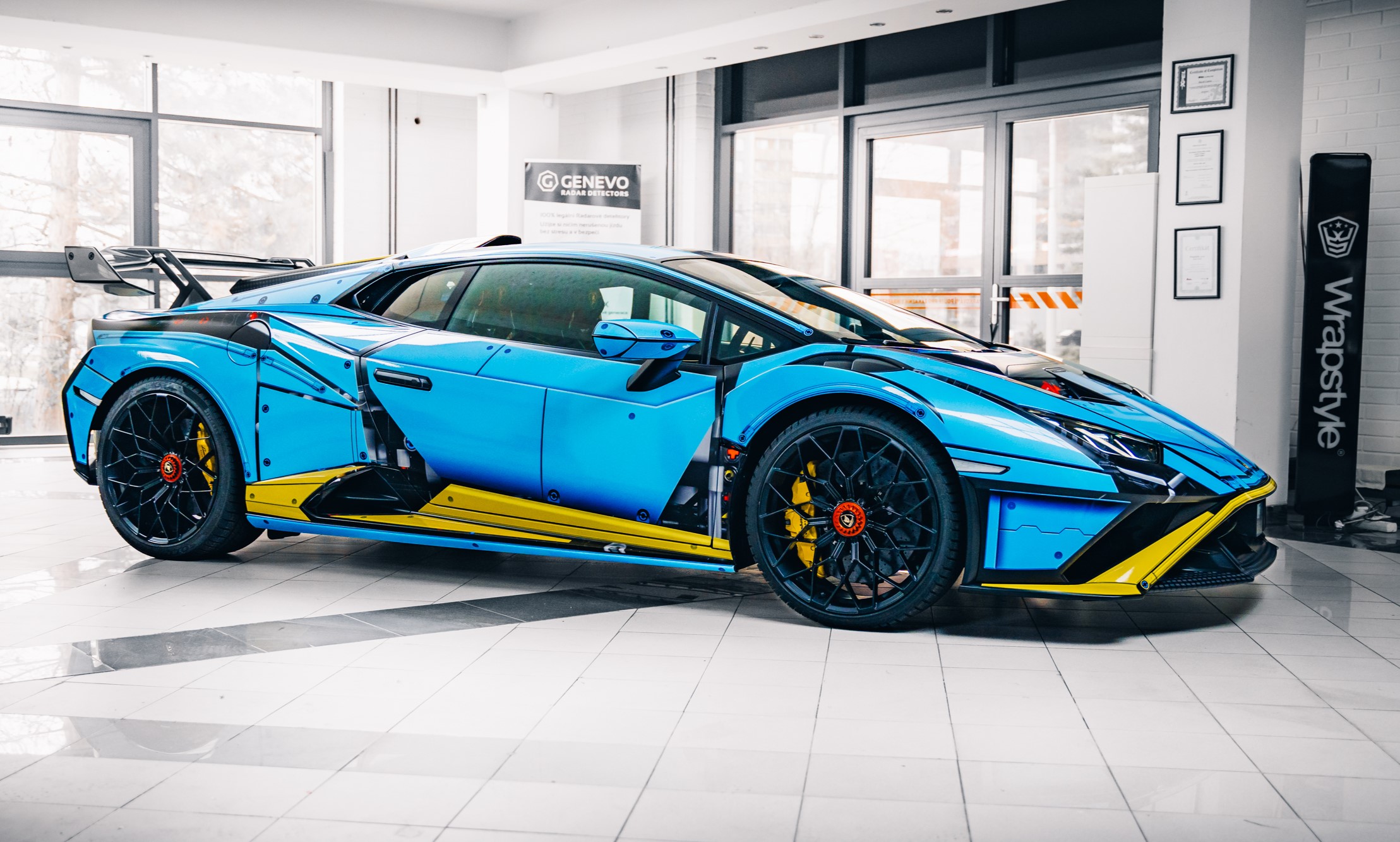 Takové Lamborghini jste ještě neviděli! Vypadá jako Lego | WrapStyle™ CZ